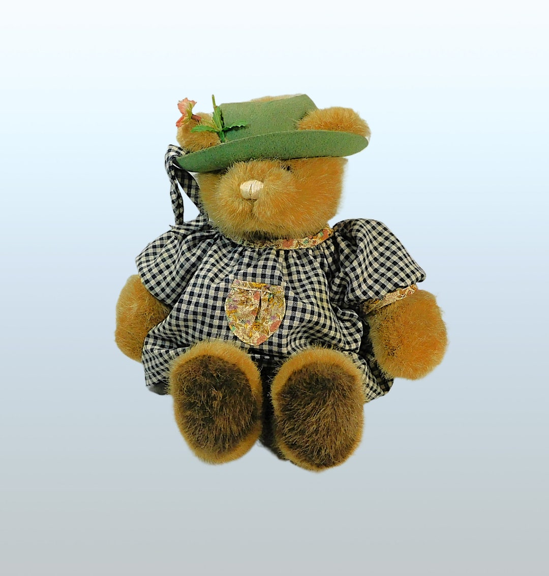 Vintage 1985 GUND BEARY TALES Lady Ms Teddy Bear 14" Soft Plush With ...