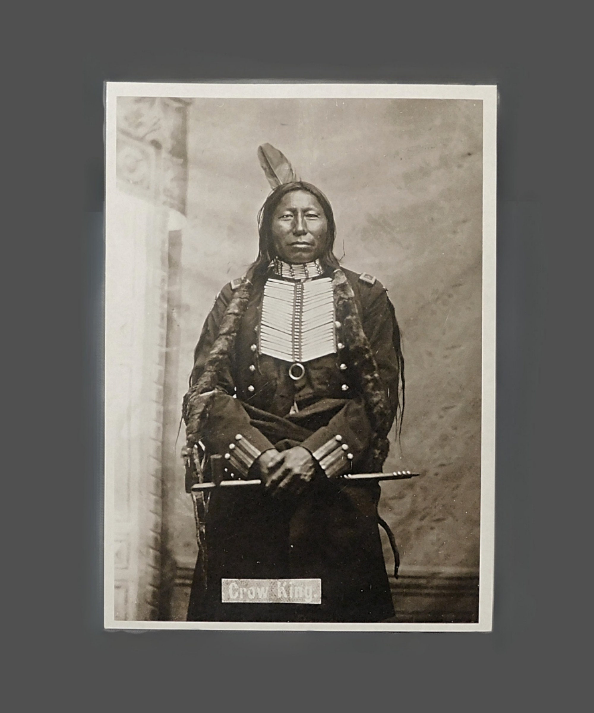 4 Vintage AZUSA Post Cards Real Photos Sioux Indian Chiefs Red Cloud ...