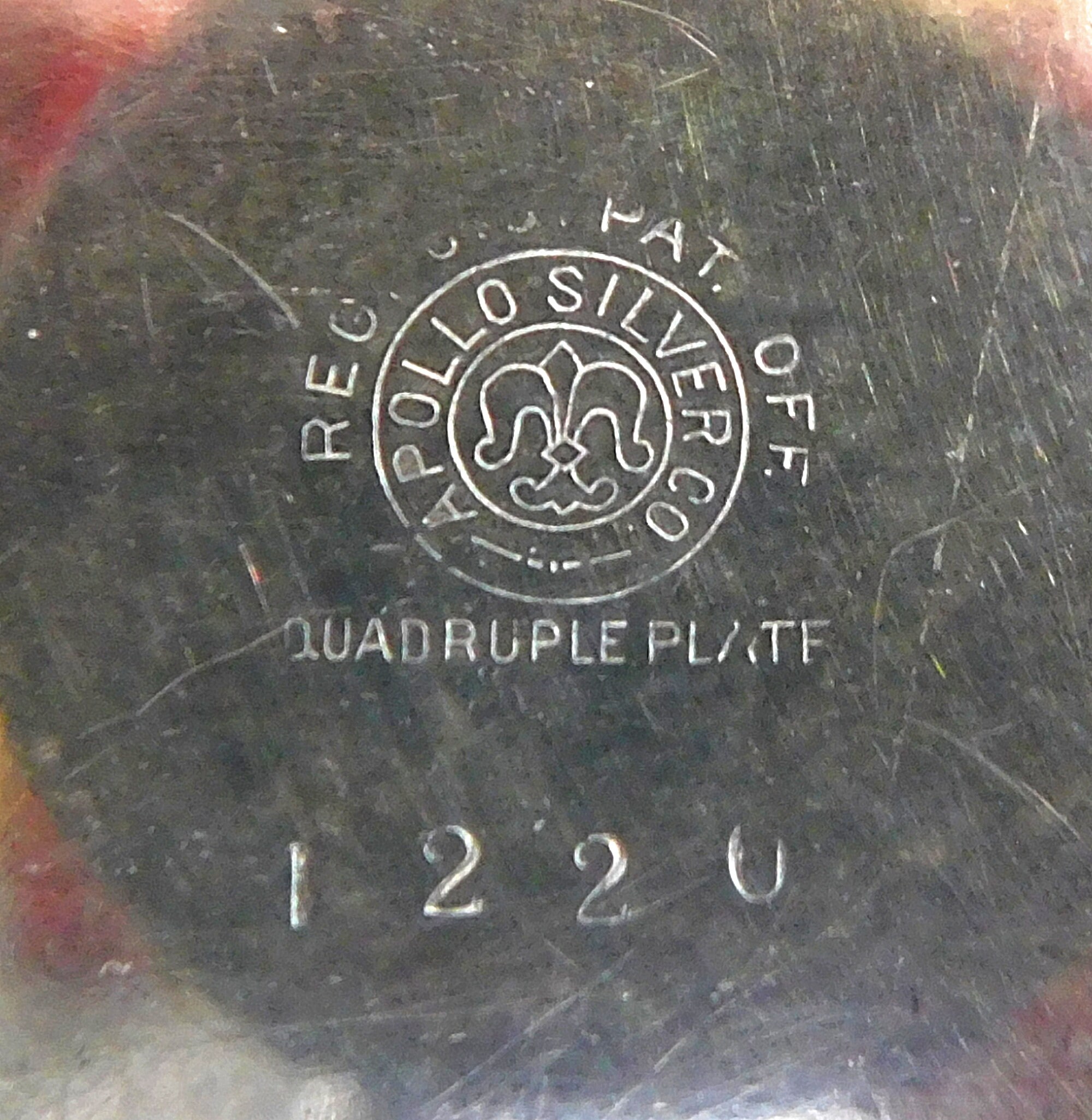 Antique Victorian Era Apollo Silver Company Quadruple Plate - Etsy