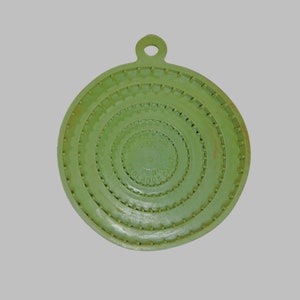 Vintage BALL Rubber Jar Lid Opener Avocado Green W.L. Gill Co Patent ...