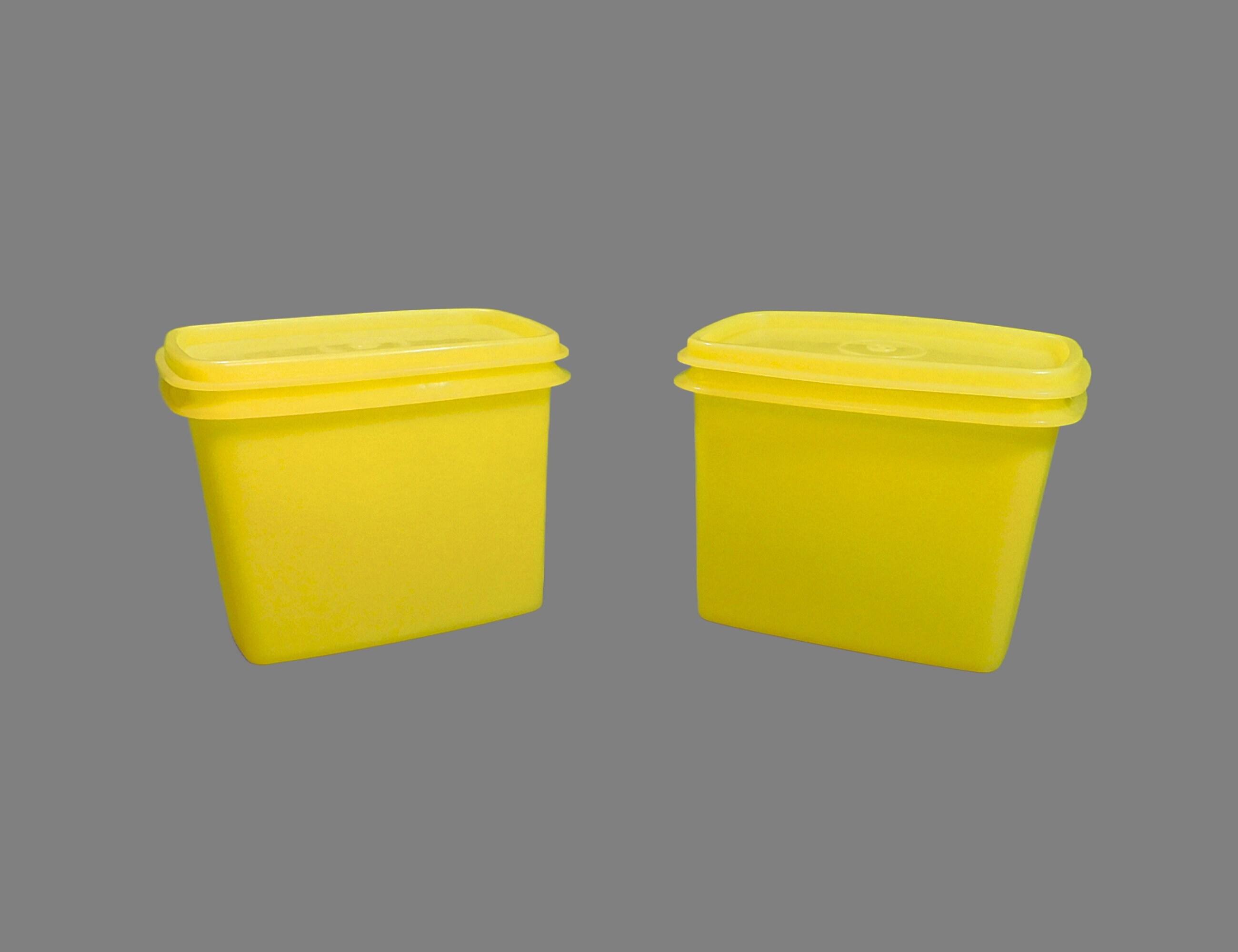 Two Vintage TUPPERWARE Rectangular Shelf Saver Containers 1243 With ...