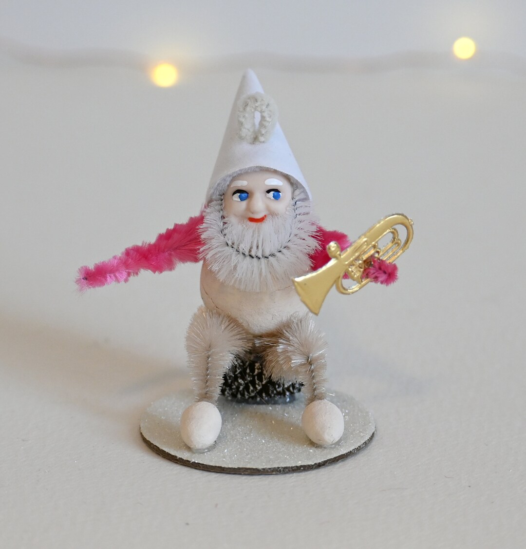 Vintage Style Elf / Christmas Elf / Spun Cotton Elf / Retro Style Elf ...