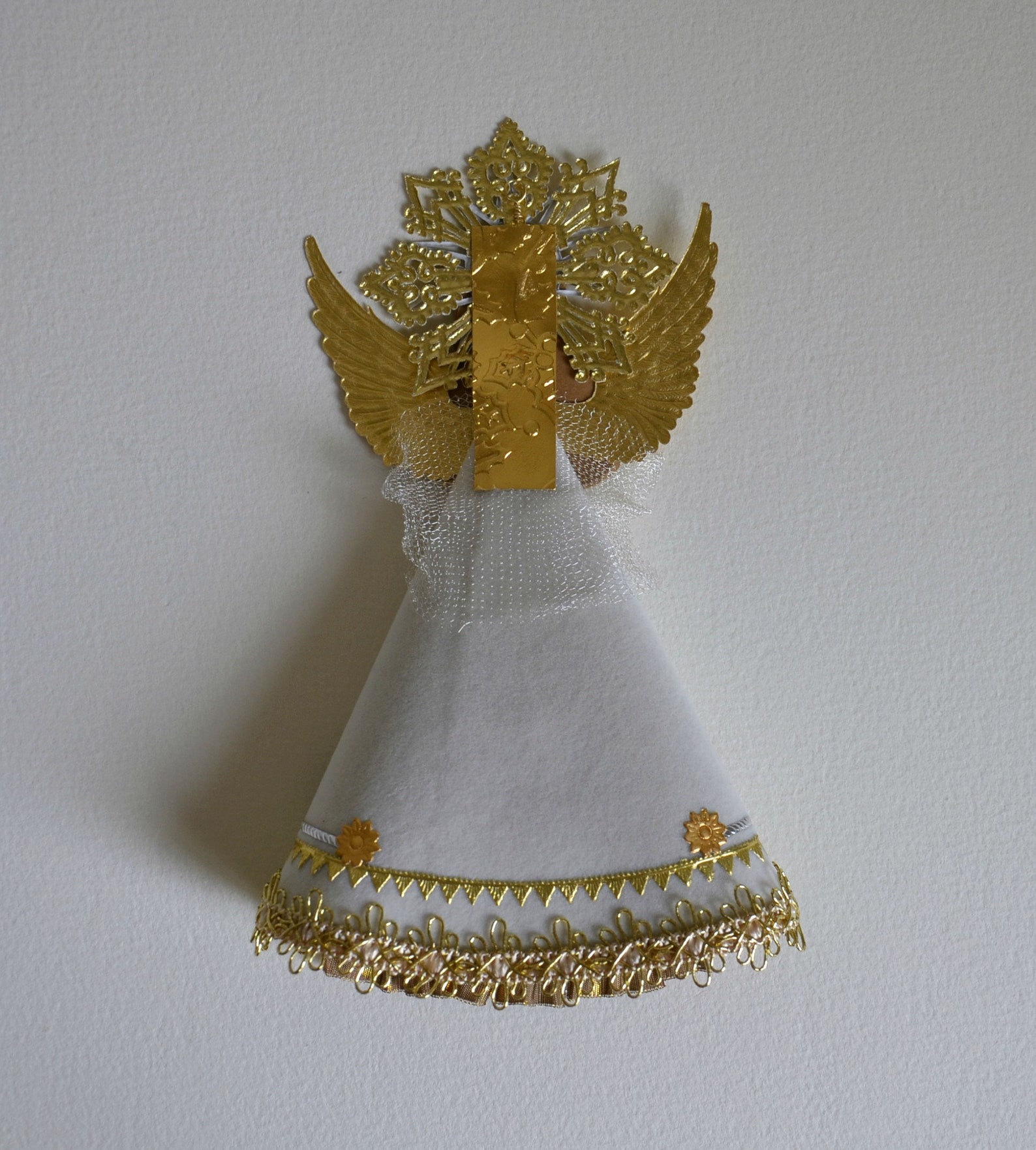Christmas Tree Topper/ Christmas Angel/victorian Angel - Etsy