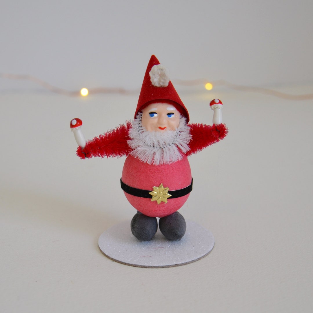 Vintage Style Elf / Christmas Elf / Spun Cotton Elf / Retro Style Elf ...