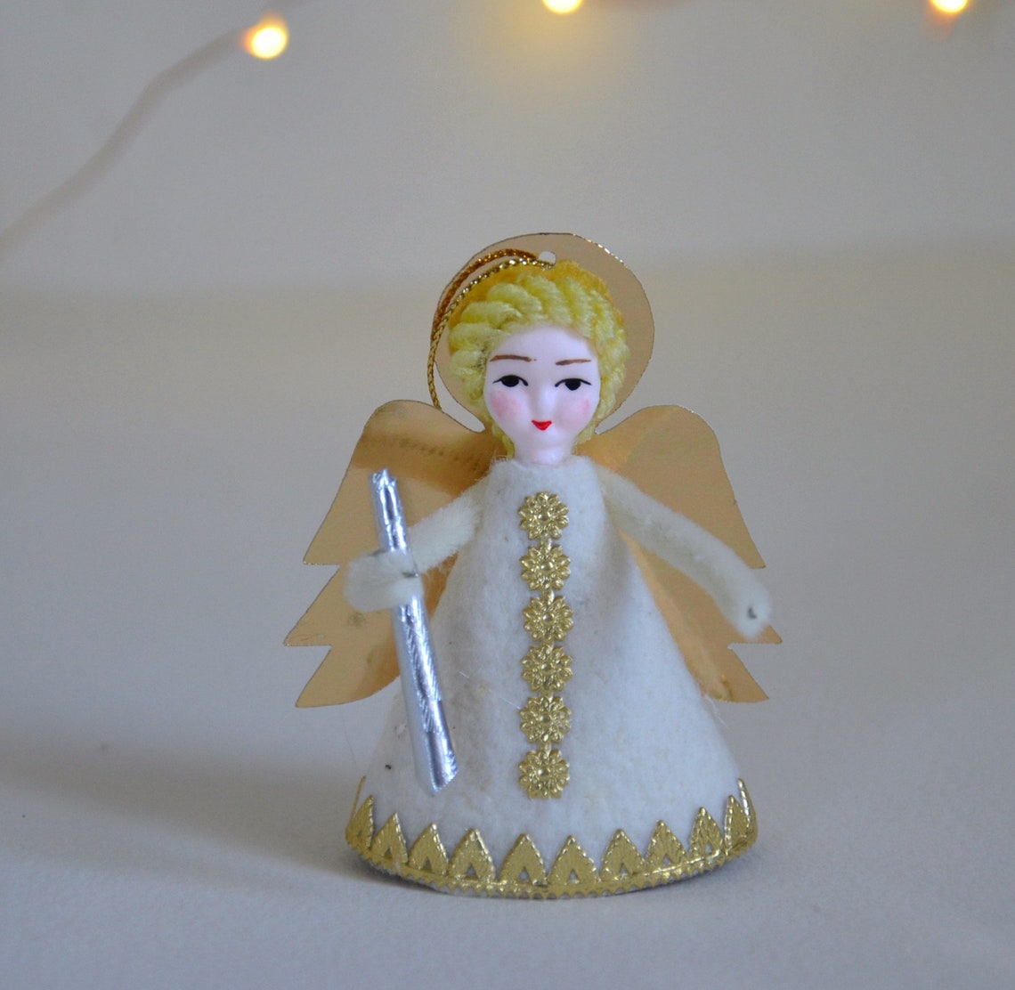 Retro Style Angels / Christmas Ornaments / Retro Style - Etsy