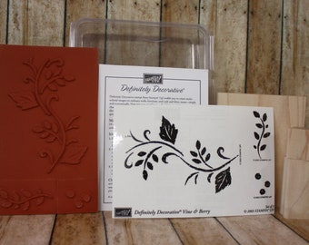 Stampin up Definitely Decorative - Etsy
