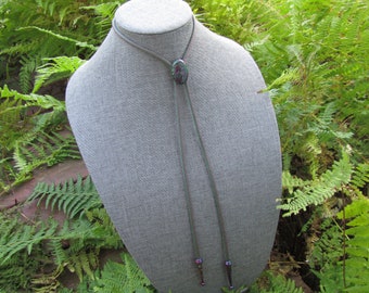 Ruby Bolo Tie - Etsy