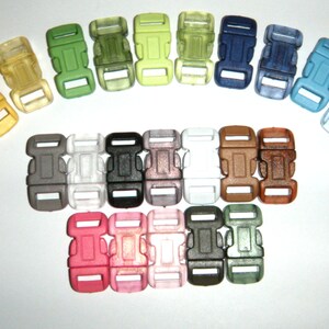 Paracord Buckles 1/2 Standard Choose From 30 Colors - Etsy