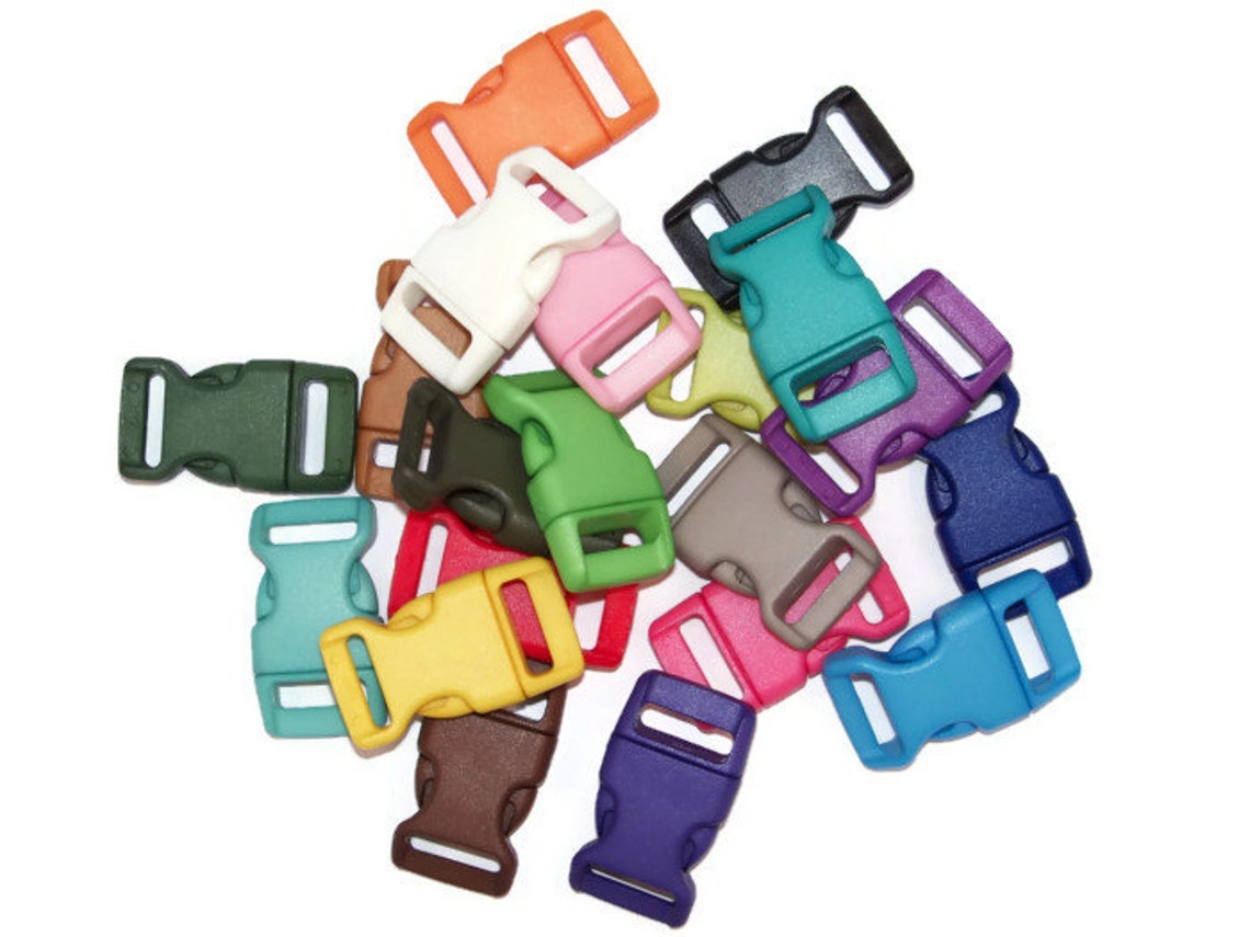 5/8 Webbing Slot Plastic Buckles for Paracord Bracelets - Etsy