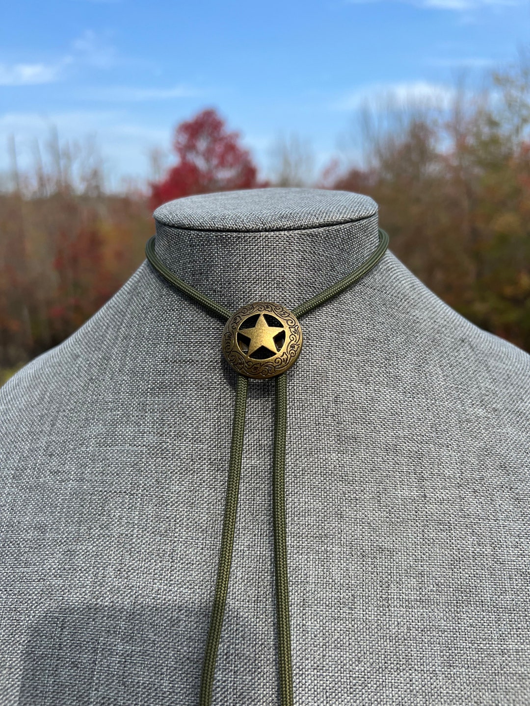 Texas Star Classic Southwest Bolo Tie Necklace Yall'ternative Americana ...