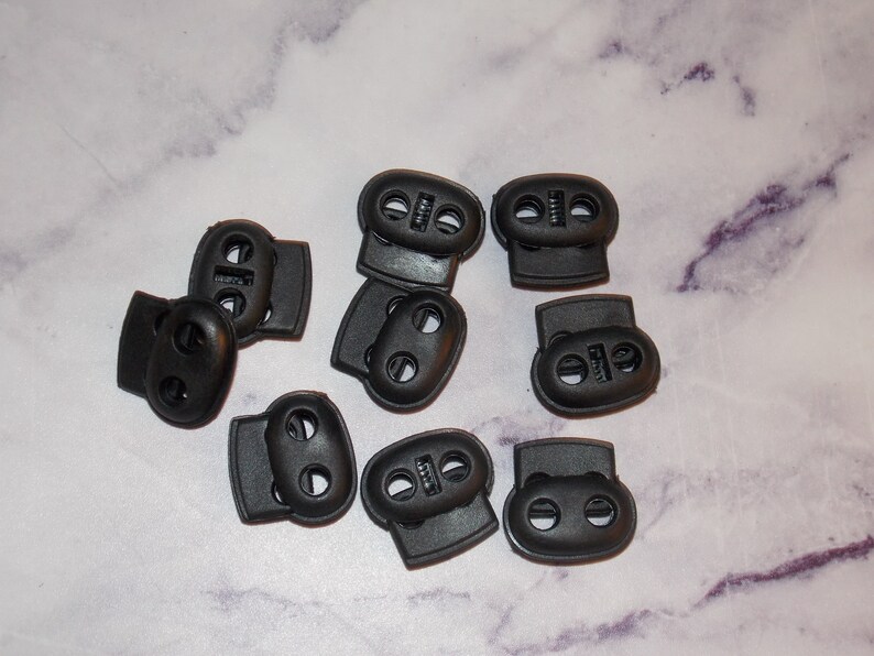 5mm 2 Hole Cord Locks Double Hole Cord Lock Drawstring Bags | Etsy