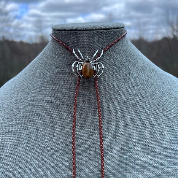 Bolo Tie Necklace - Etsy