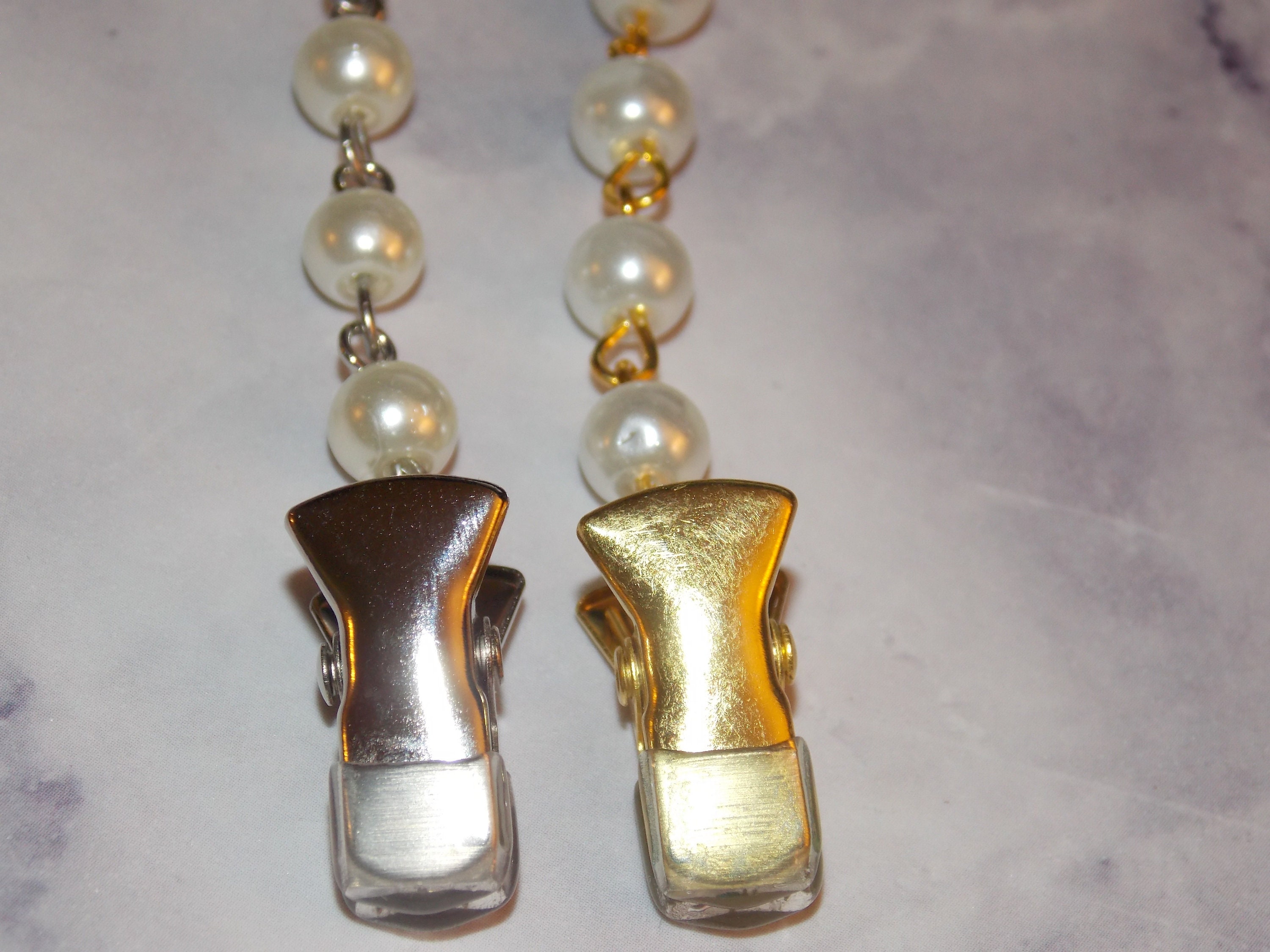 Vintage Style Eyeglass Chain / Sunglasses Glasses Holder Clips - Etsy