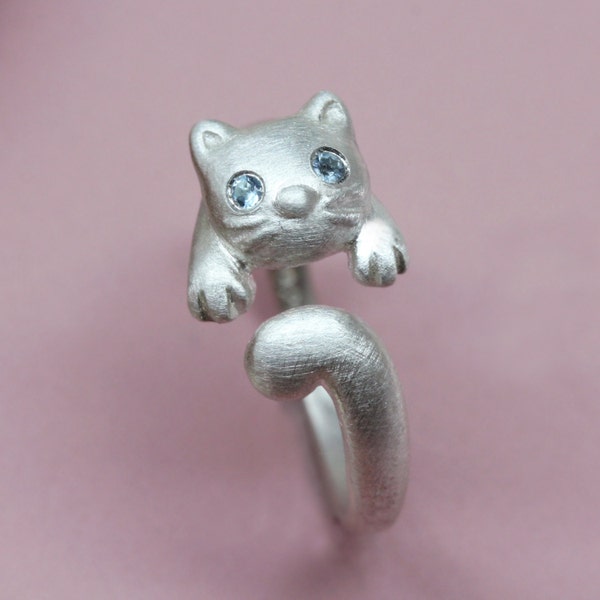 Adjustable Cat Ring - Etsy