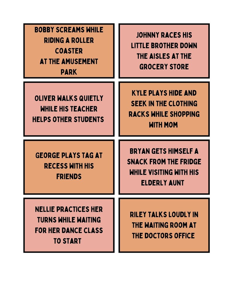 Social Behavior Mapping Packet - Etsy