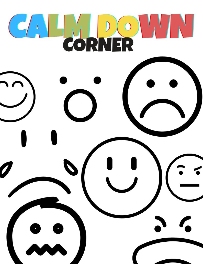 Calm Down Corner Bundle - Etsy