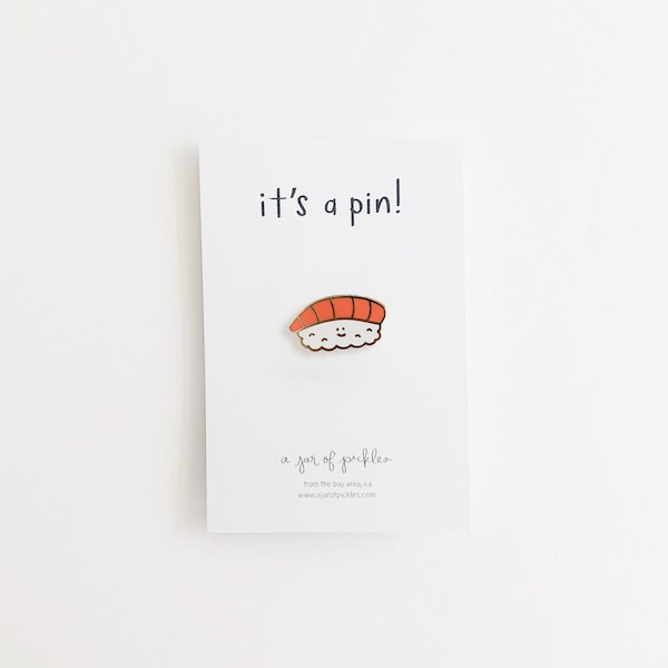 Sushi Pin - Etsy