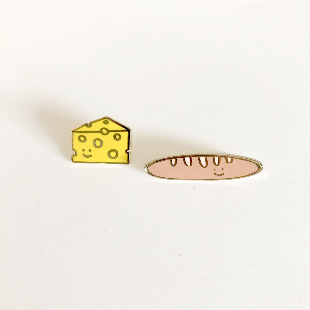 Baguette Pin - Etsy