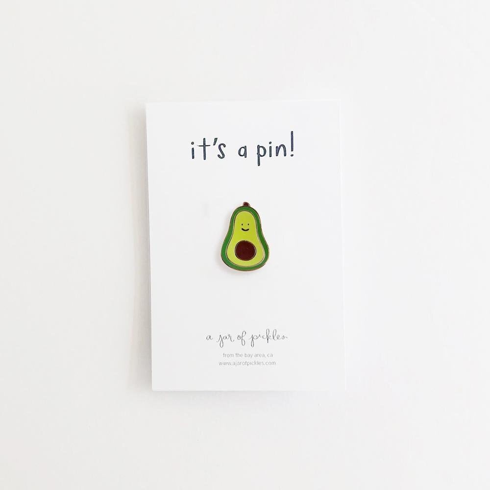 Avocado Pin - Etsy