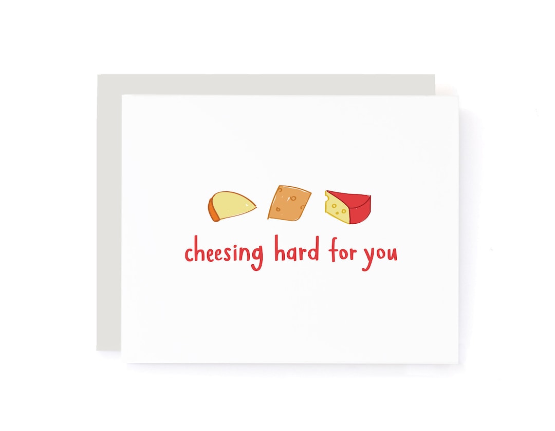Cheesing Hard for You - Etsy