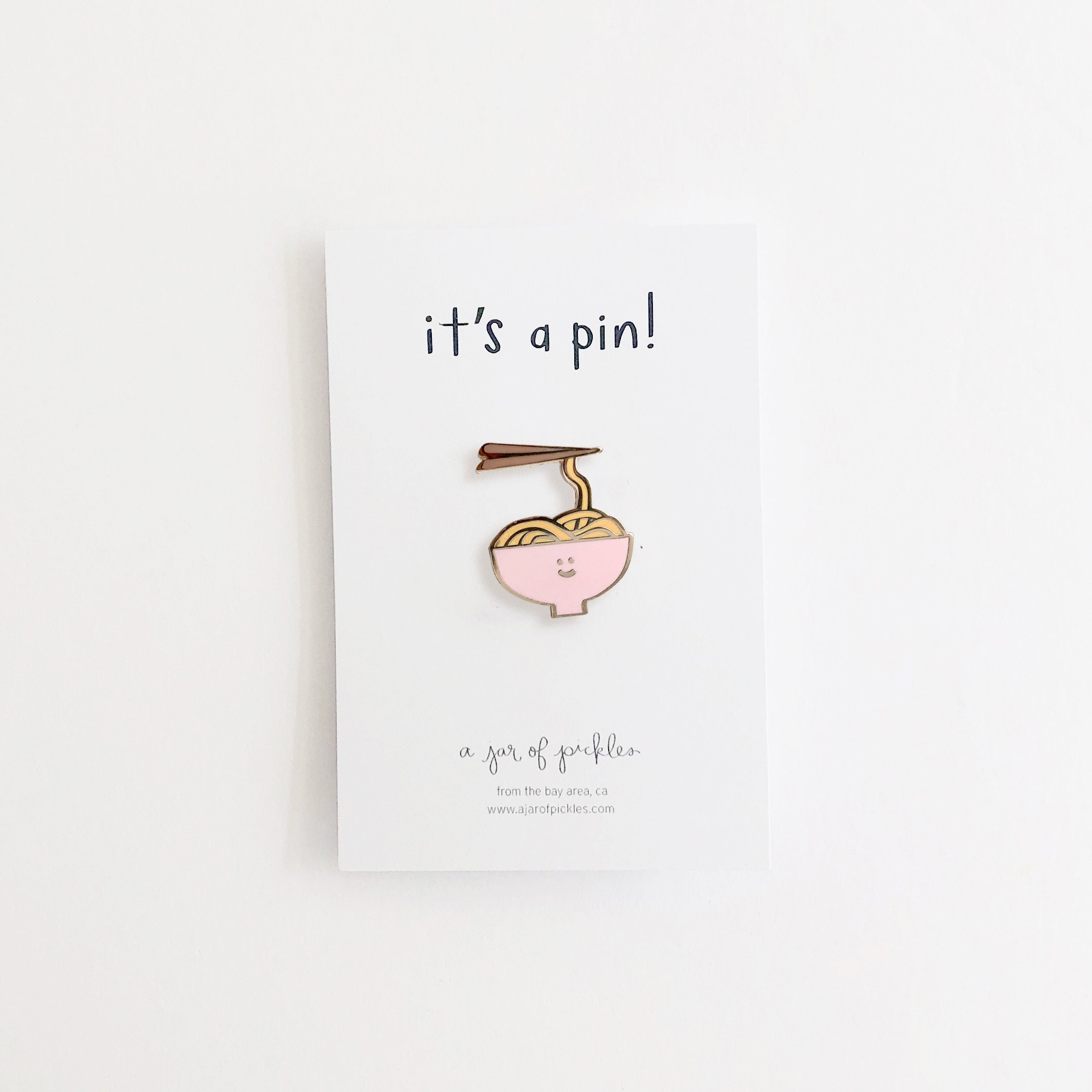 Noodle Bowl Pin | Etsy