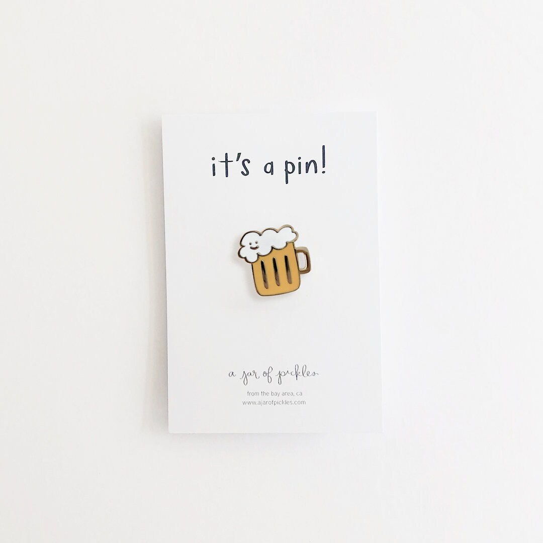 Beer Pin - Etsy