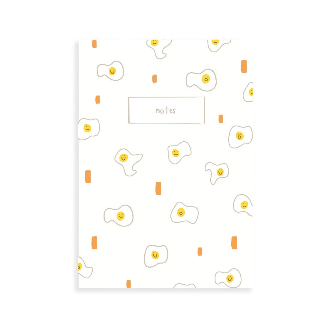 Egg Pocket Grid Notebook - Etsy