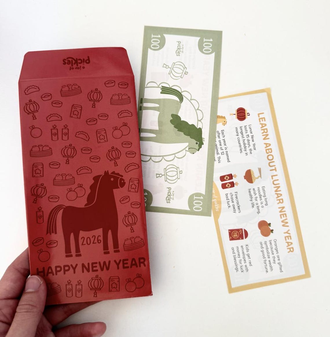Lunar New Year Play Money Classroom Pack - Etsy