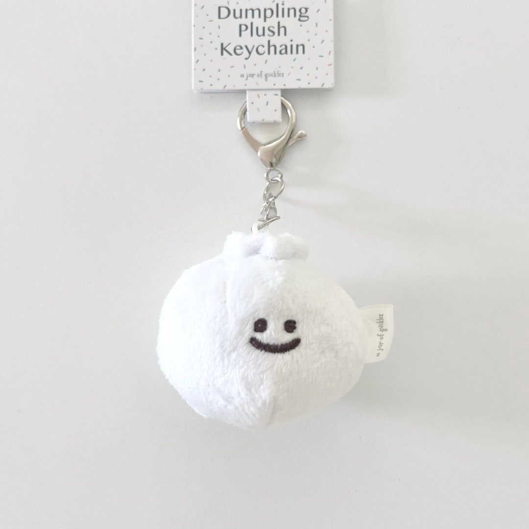 Mini Bao Dumpling Plushie Keychain - Etsy