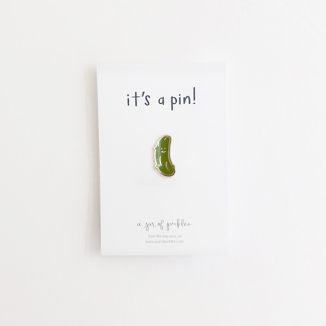 Pickle Pin - Etsy