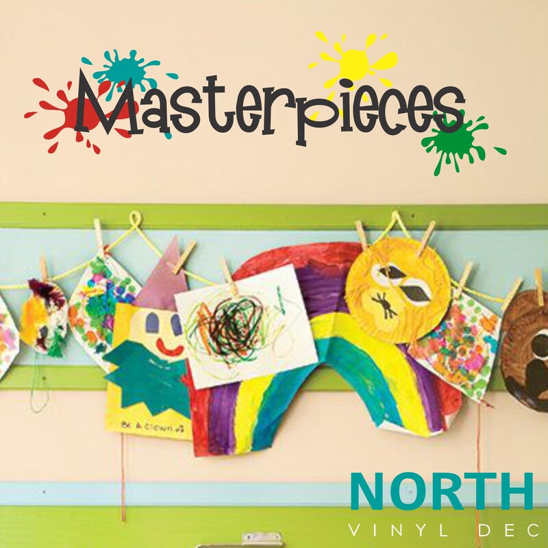 Masterpieces Wall Decal - Etsy