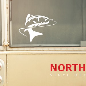 Fishing Car Decal, Fish Decal, Fish Truck Decal, Fishing Trailer Decal ...