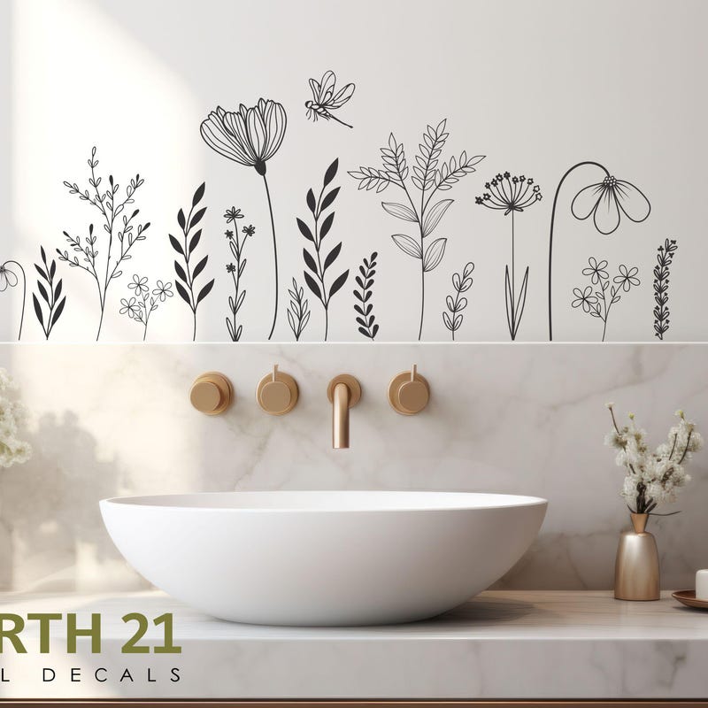 Bathroom Wall Decals - Etsy