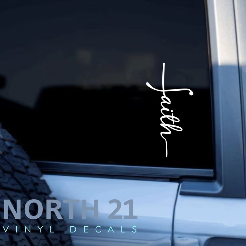 Faith Decal - Etsy