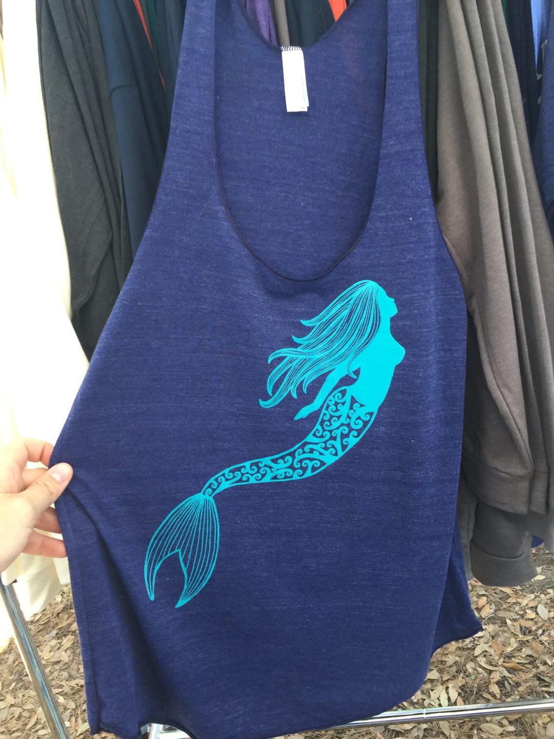 Mermaid Tank Top Mermaid Tank Mermaid Top Siren Tank | Etsy