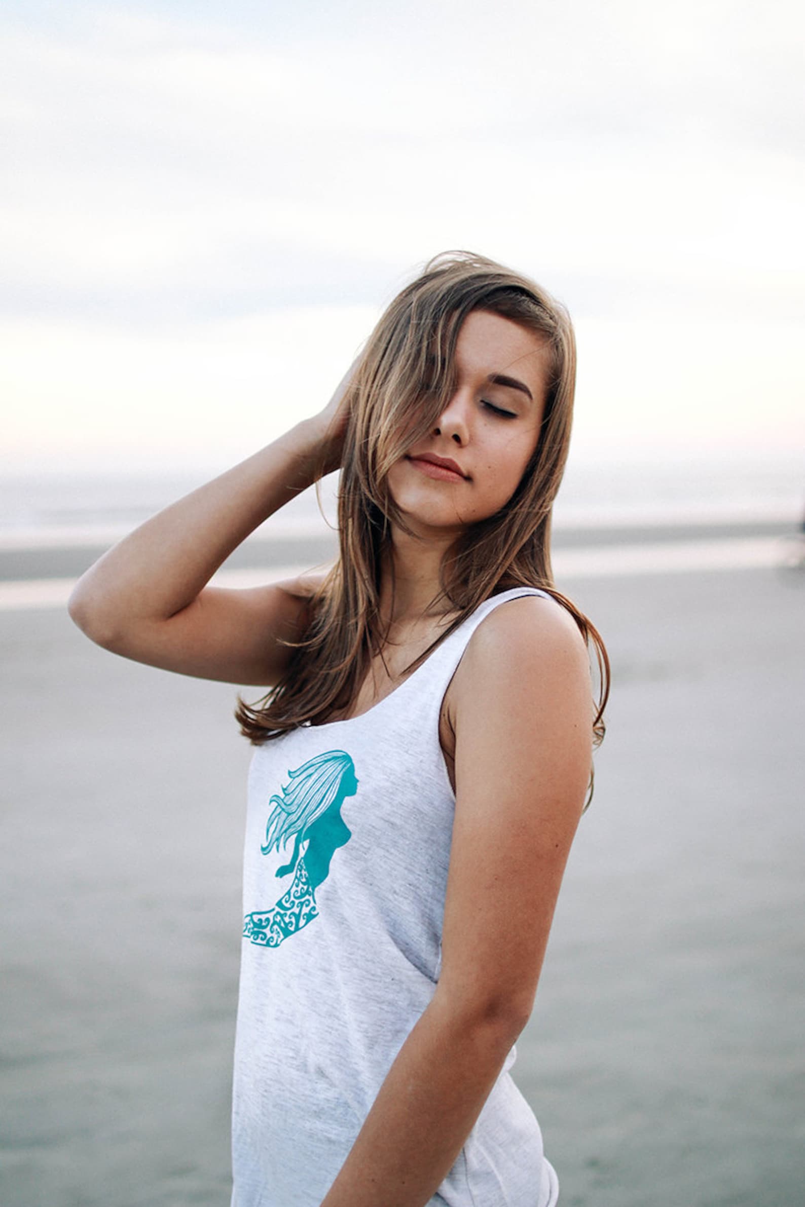 Mermaid Tank Top Mermaid Tank Mermaid Top Siren Tank - Etsy