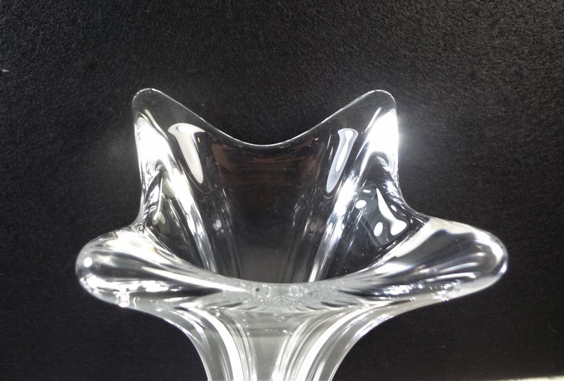 Clear Crystal Square Vase With Graceful Stretched Corners - Etsy