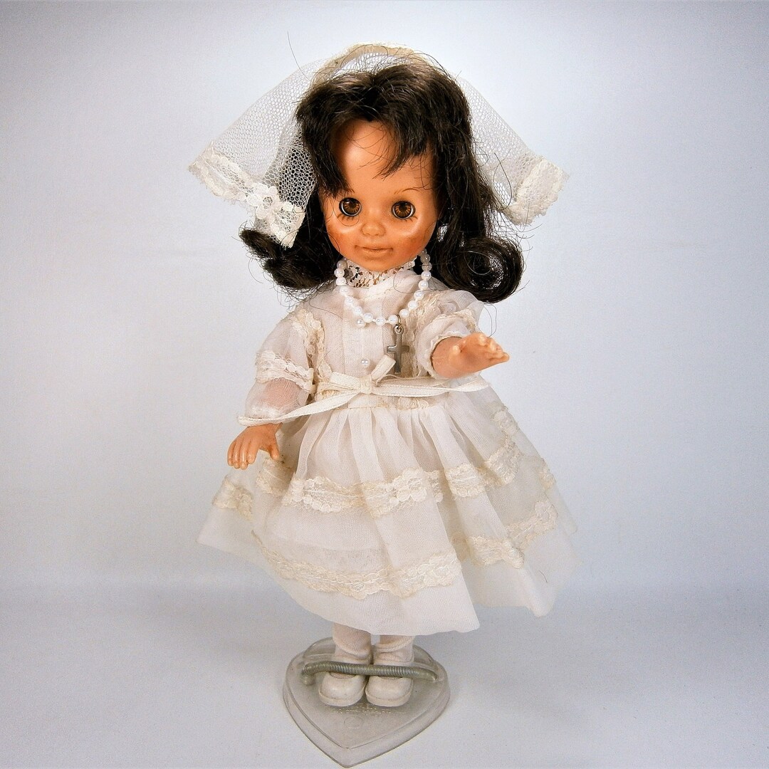 First Holy Communion Doll, Confirmation Doll, Religious Doll, Vintage ...