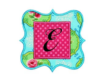 Digital Machine Embroidery Design Fancy Rectangle Frame | Etsy