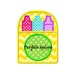 Digital Machine Embroidery Design Crayon Box With Monogram Applique - Etsy