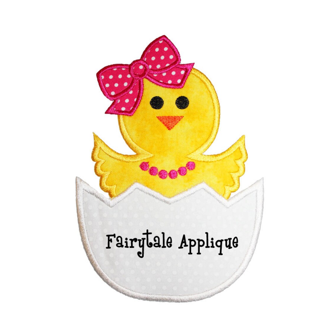 Digital Machine Embroidery Design Just Hatched Chicklette | Etsy