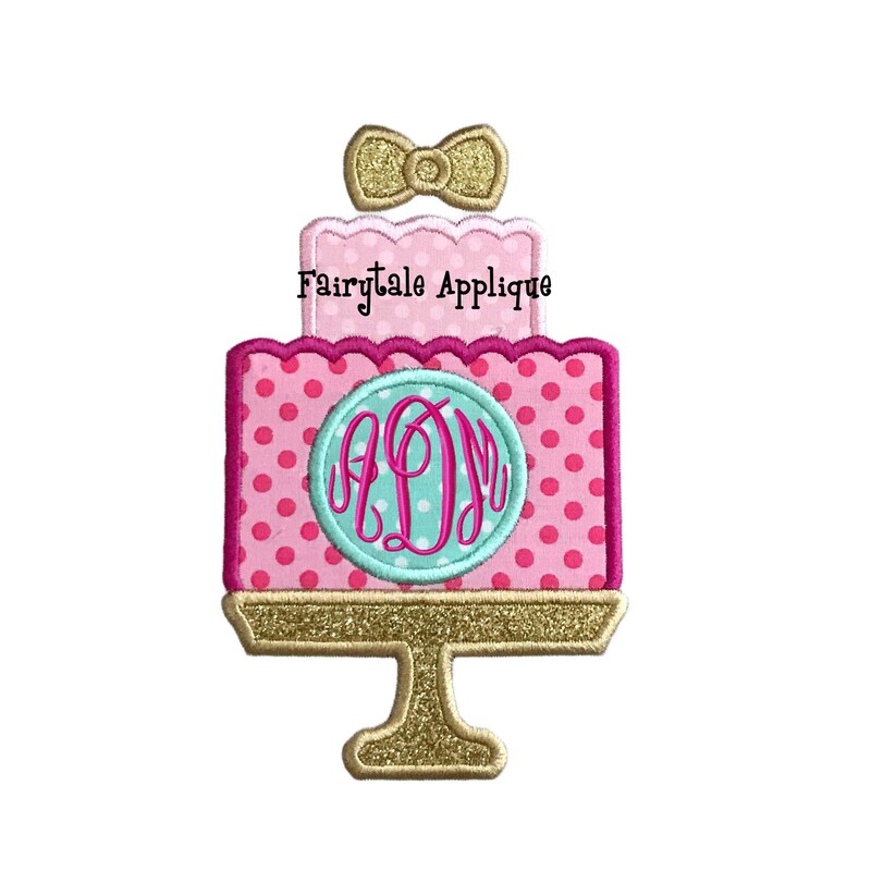 Cake Applique - Etsy