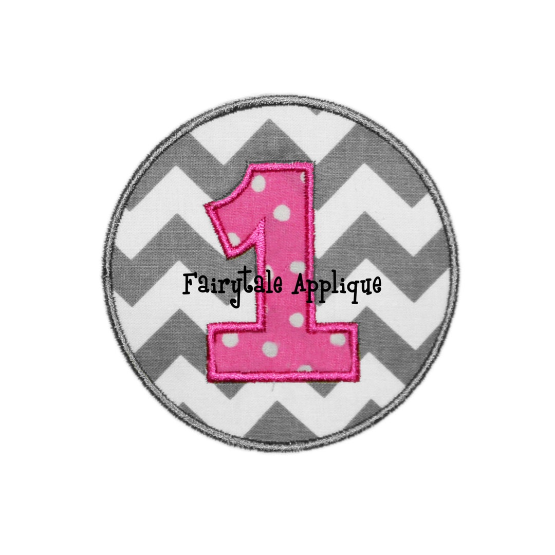 Digital Machine Embroidery Design - Circular Number Set (1-12) - Etsy