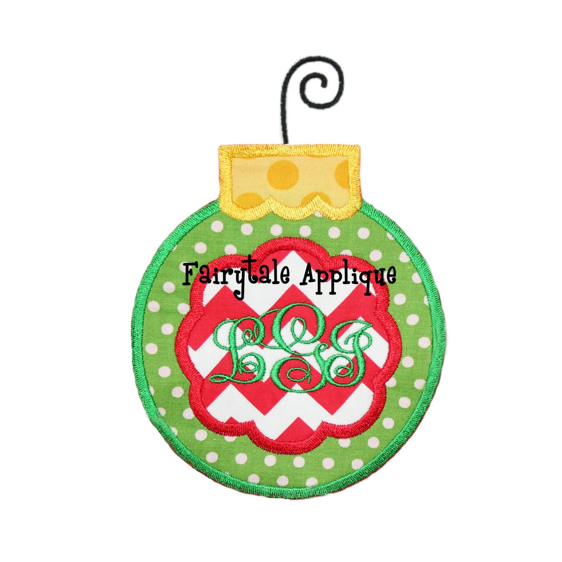 Digital Machine Embroidery Design Ornament 2 | Etsy