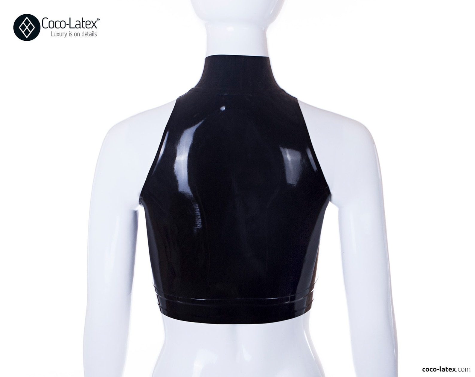Adriana Latex Crop Top - Etsy