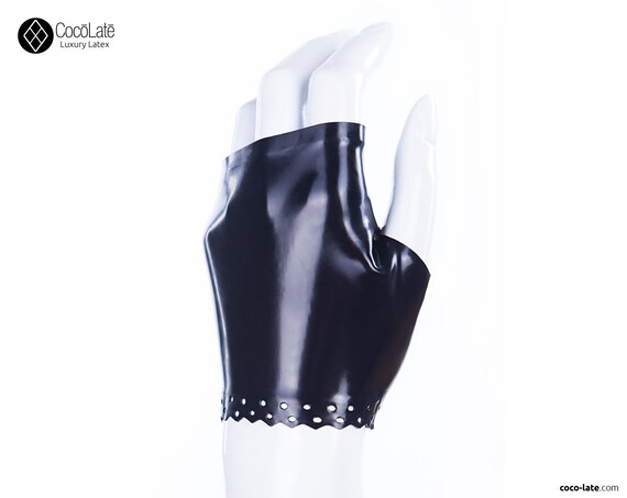 Fingerless rubber gloves store