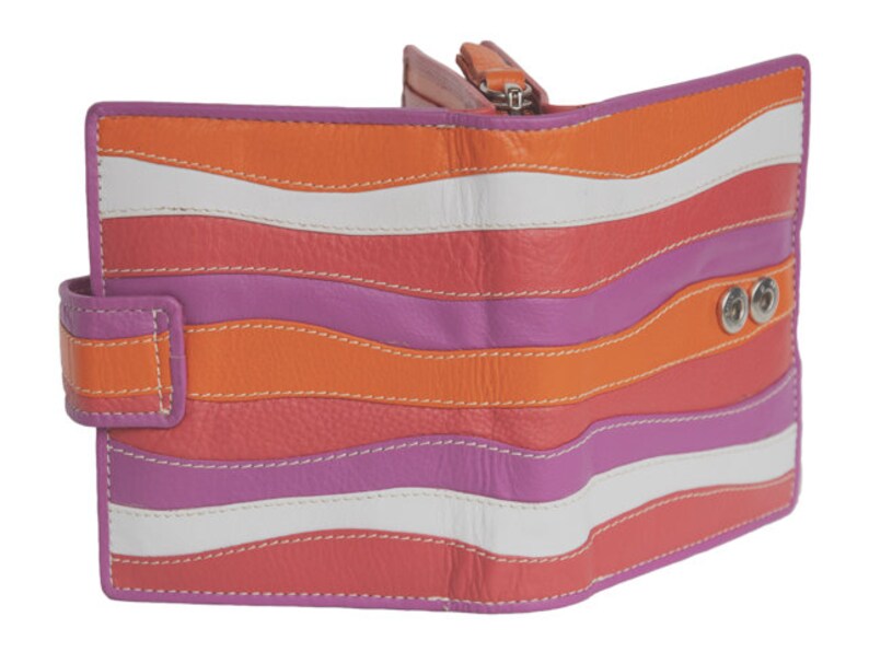 Multicolour Small Wallet Women's Small Wallets Online Ladies Leather ...