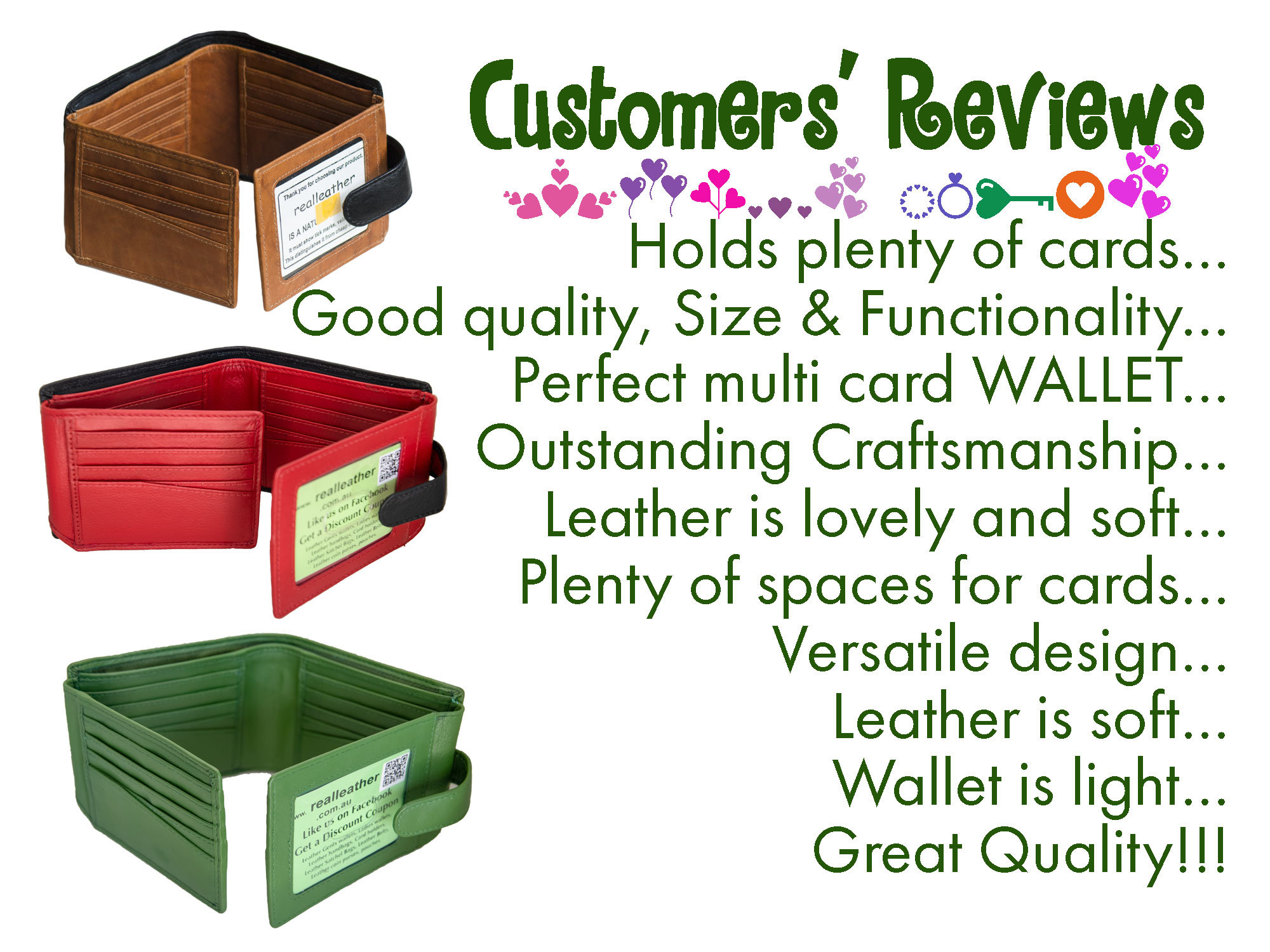 Handmade Cowhide Leather Wallet | 26 Card Slots, ID Window - Etsy