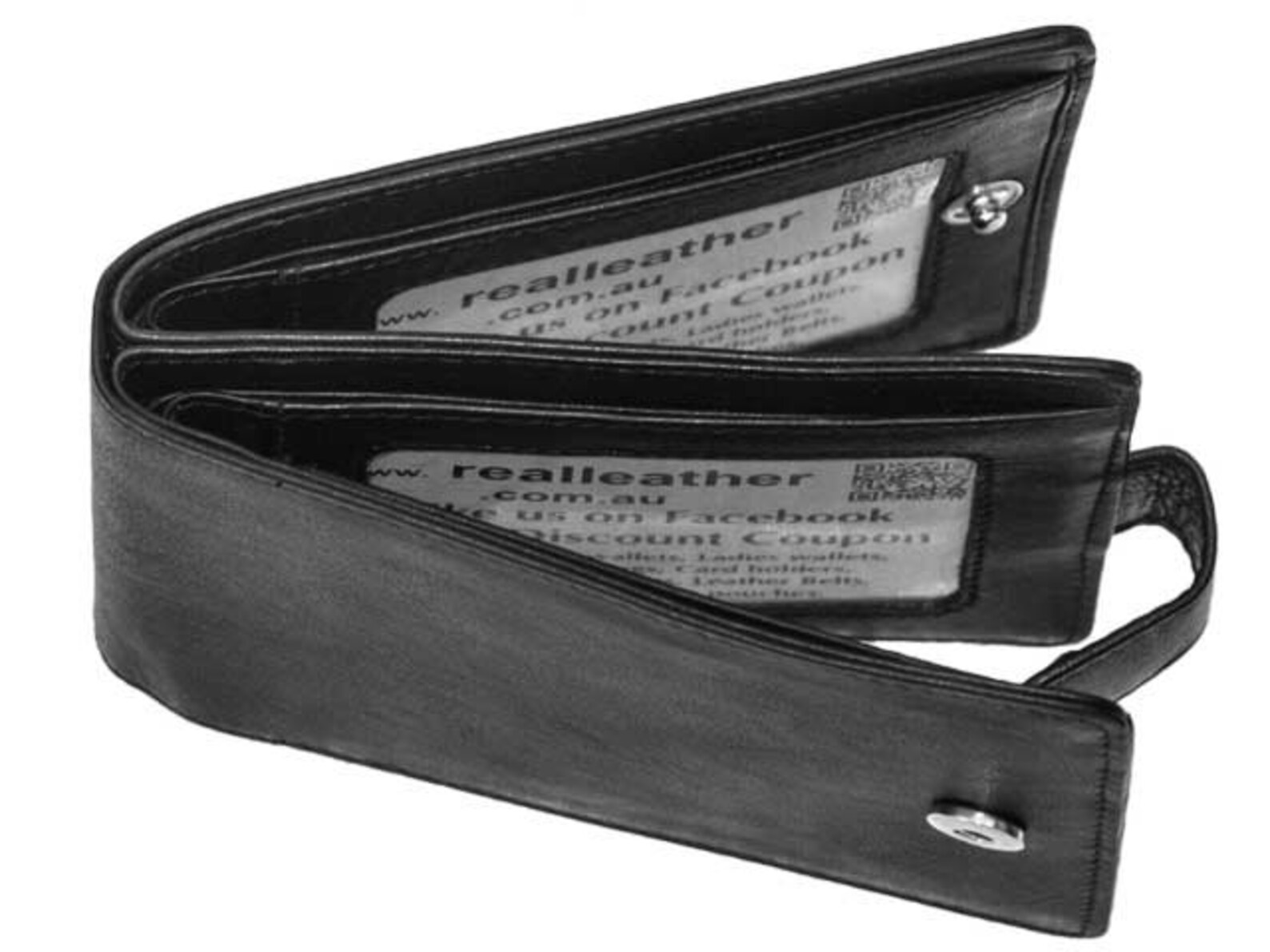 Mens Hidden Travel Wallet Leather Wallet Secret Wallet Concealed Wallet ...