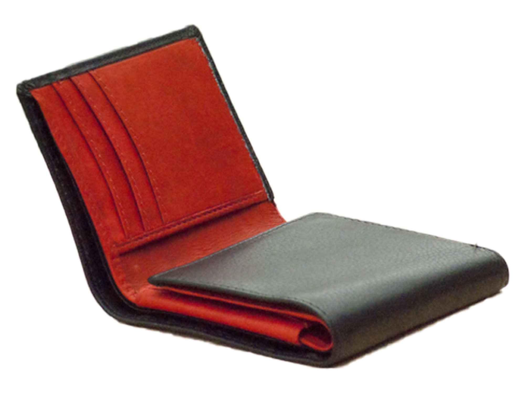 Mens Trifold Leather Wallet | 3 Fold Wallet Men's | Flip ID Window ...